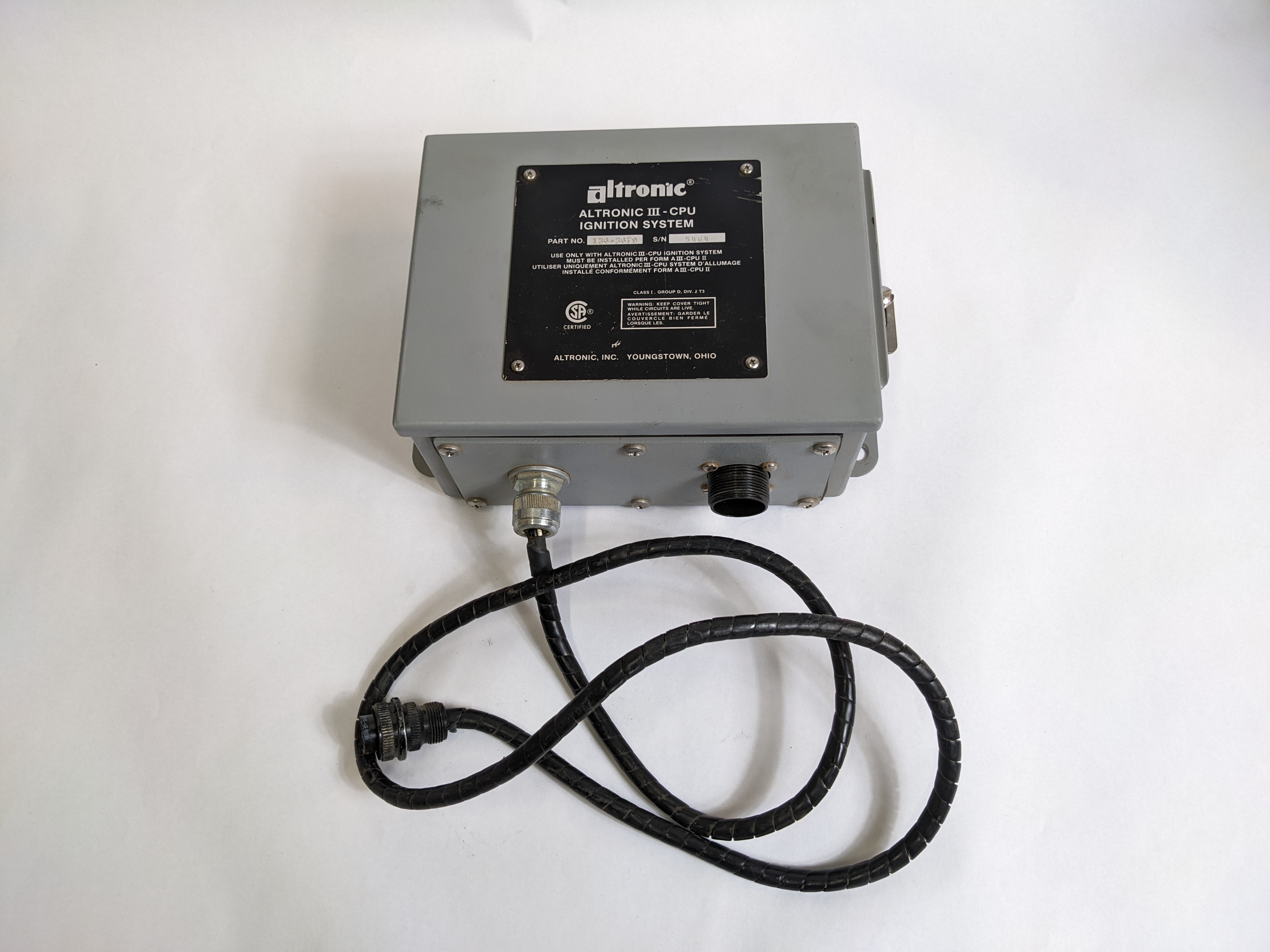 Altronic 136-3679, CATERPILLAR BOX AS-CTRL, 1363679