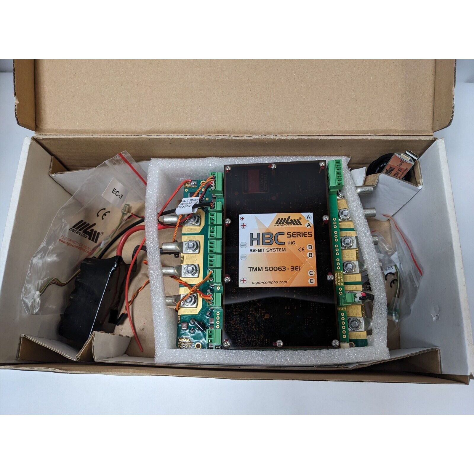 MGM Compro HBC H16 Series Aircraft Brushless Motor Controller TMM 50063-3E1