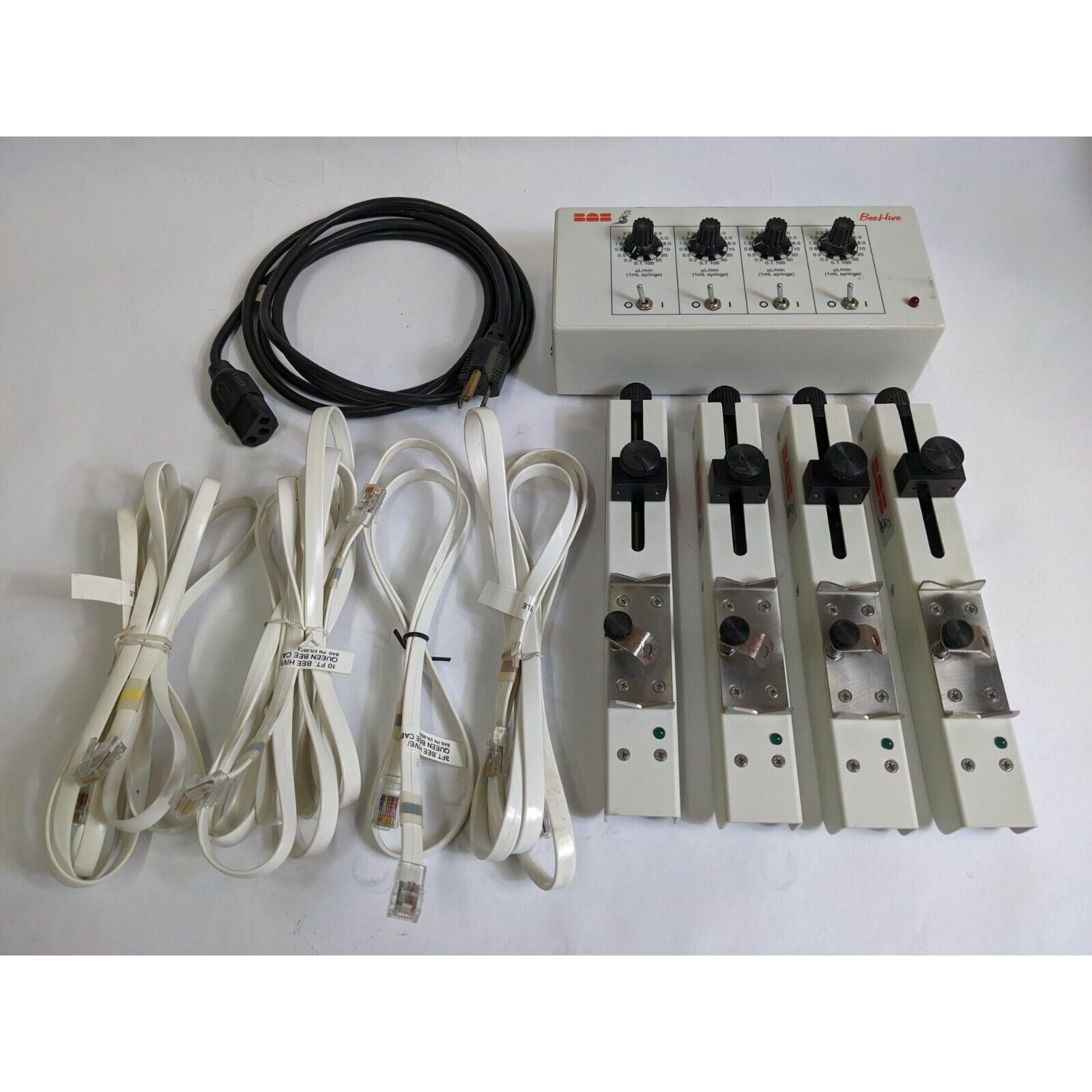 BASi MD-1001 Syringe Pumps, BASi MD1020 BeeHive Syringe Drive Controller